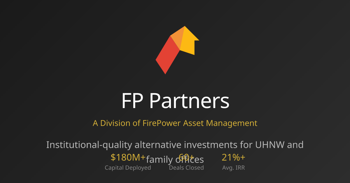 FP Partners — Co-Invest in Canada's Lower-Middle-Market